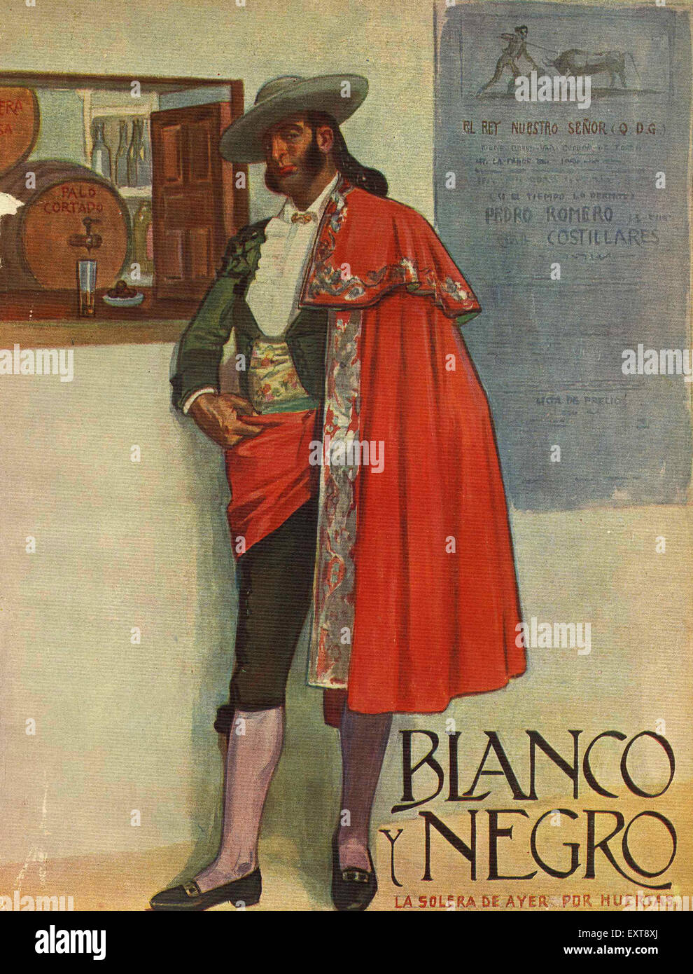 1920s Spain Blanco y Negro Magazine Cover Stock Photo - Alamy