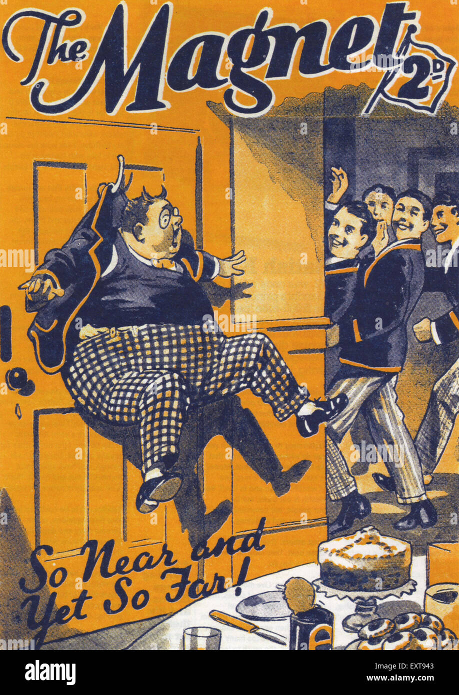 1930s UK The Magnet Book Cover Stock Photo - Alamy