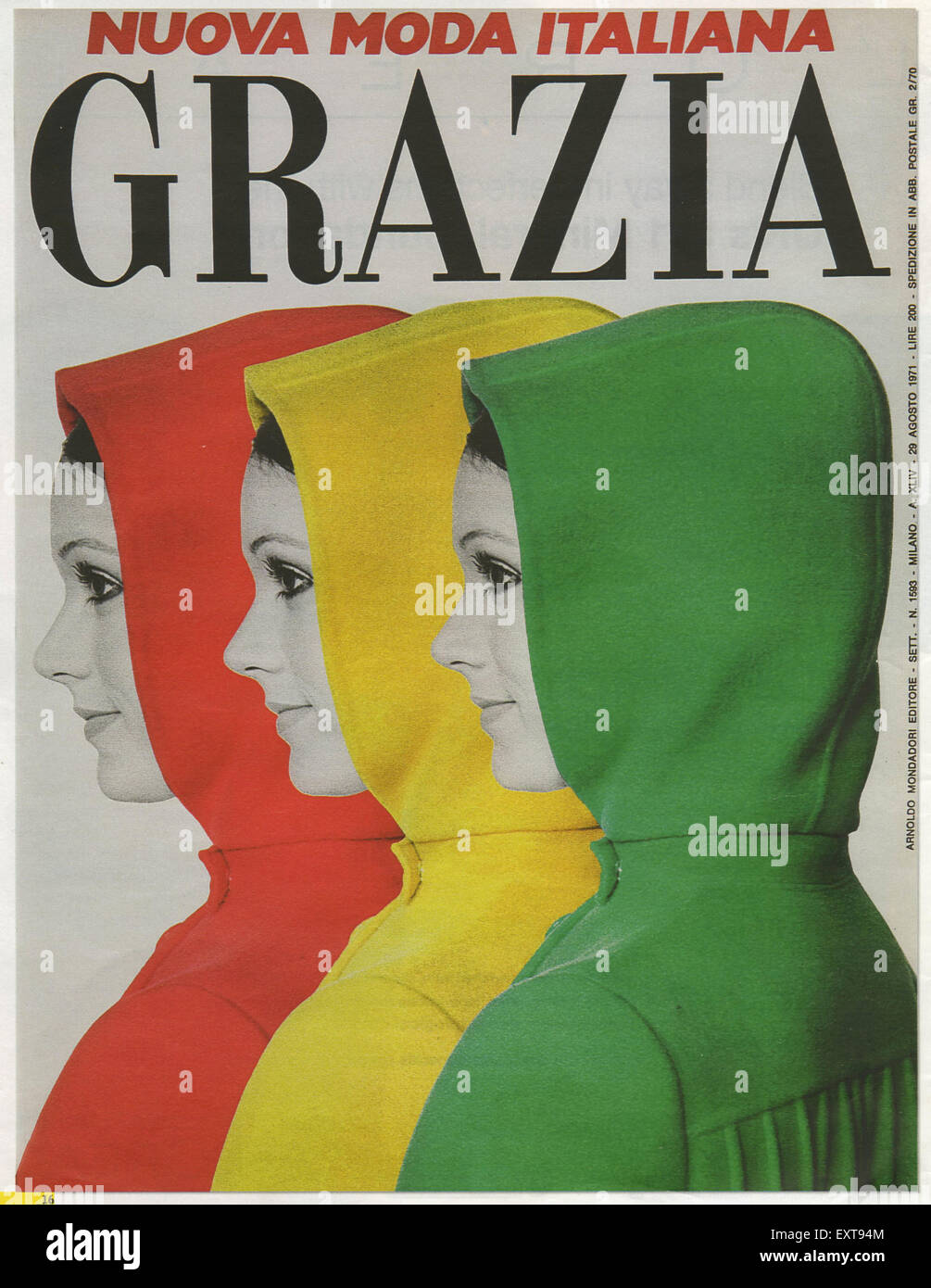 Grazia magazine cover hi-res stock photography and images - Alamy