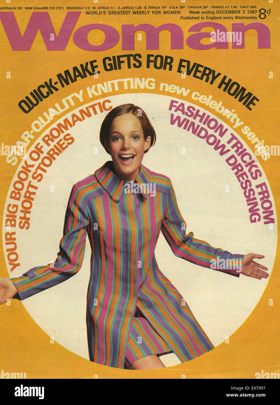 1960s UK Woman Magazine Cover Stock Photo - Alamy