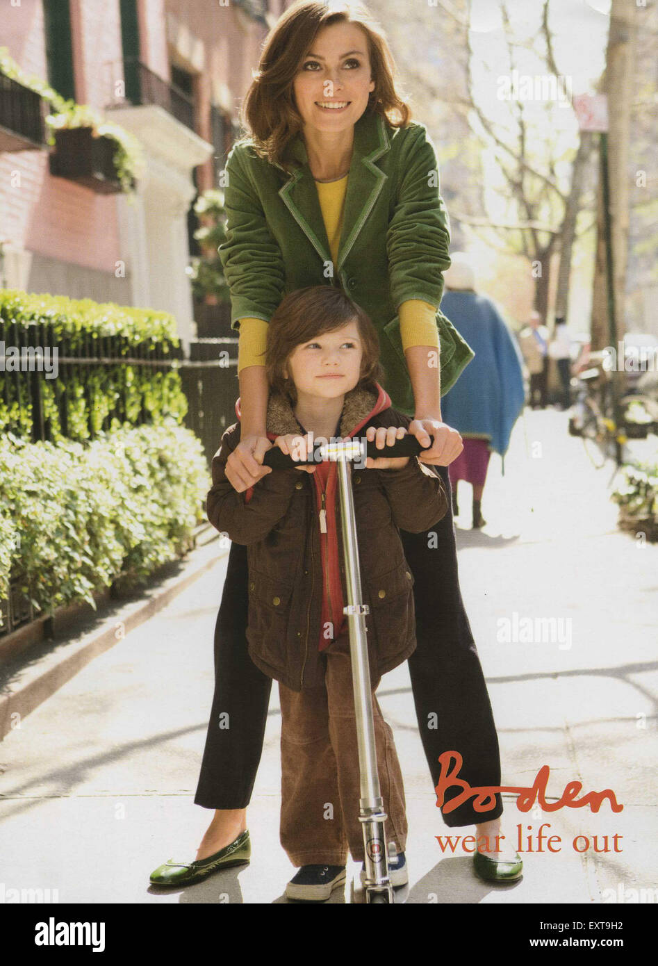 2000s UK Boden Magazine Advert Stock Photo - Alamy