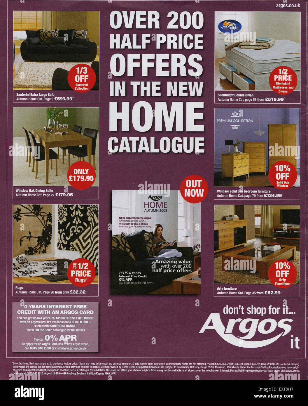 2000s UK Argos Magazine Advert Stock Photo - Alamy