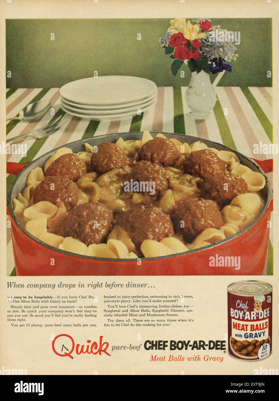 1950s chef hi-res stock photography and images - Alamy