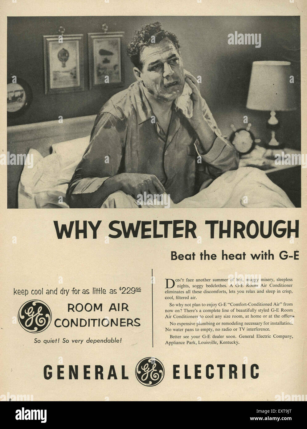 1950s UK General Electric Magazine Advert Stock Photo - Alamy