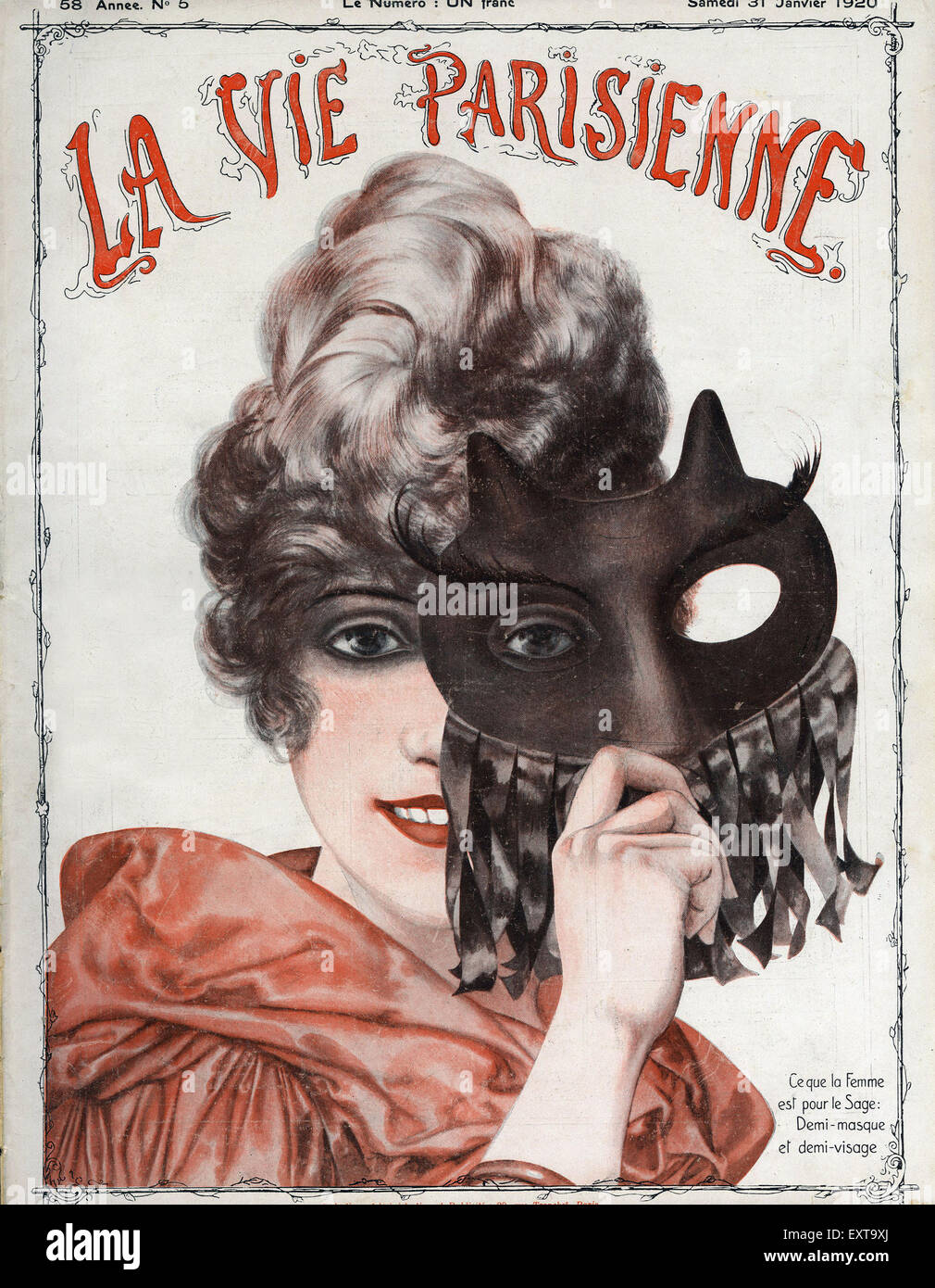 1920s France La Vie Parisienne Magazine Cover Stock Photo Alamy 1920s-france-la-vie-parisienne-magazine-cover-stock-photo-alamy