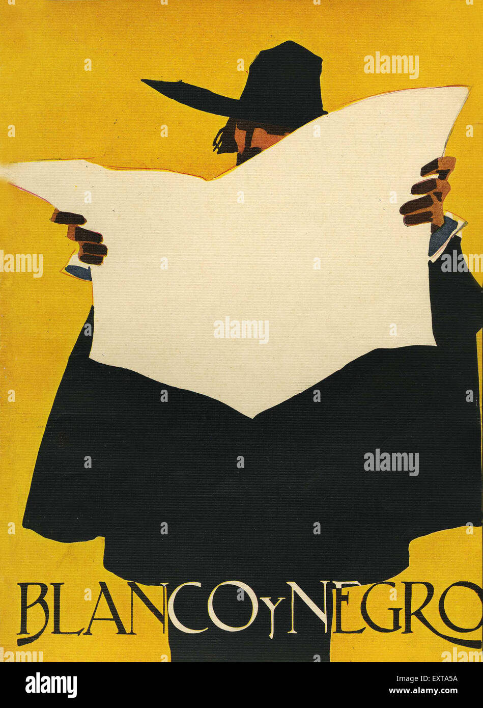 1920s Spain Blanco y Negro Magazine Cover Stock Photo - Alamy