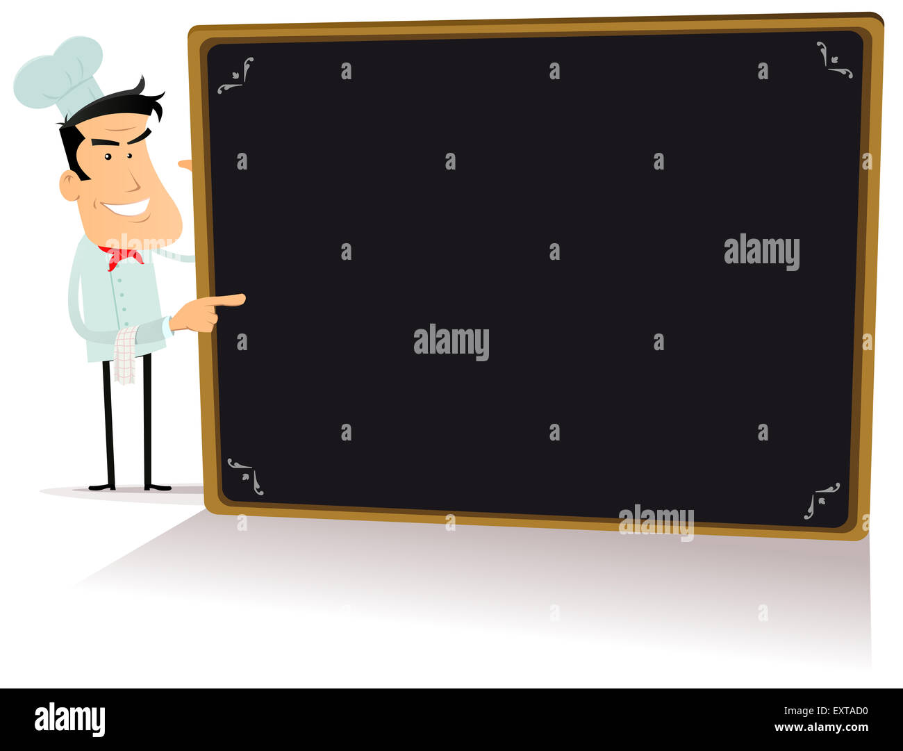 Happy chef sign hi-res stock photography and images - Alamy