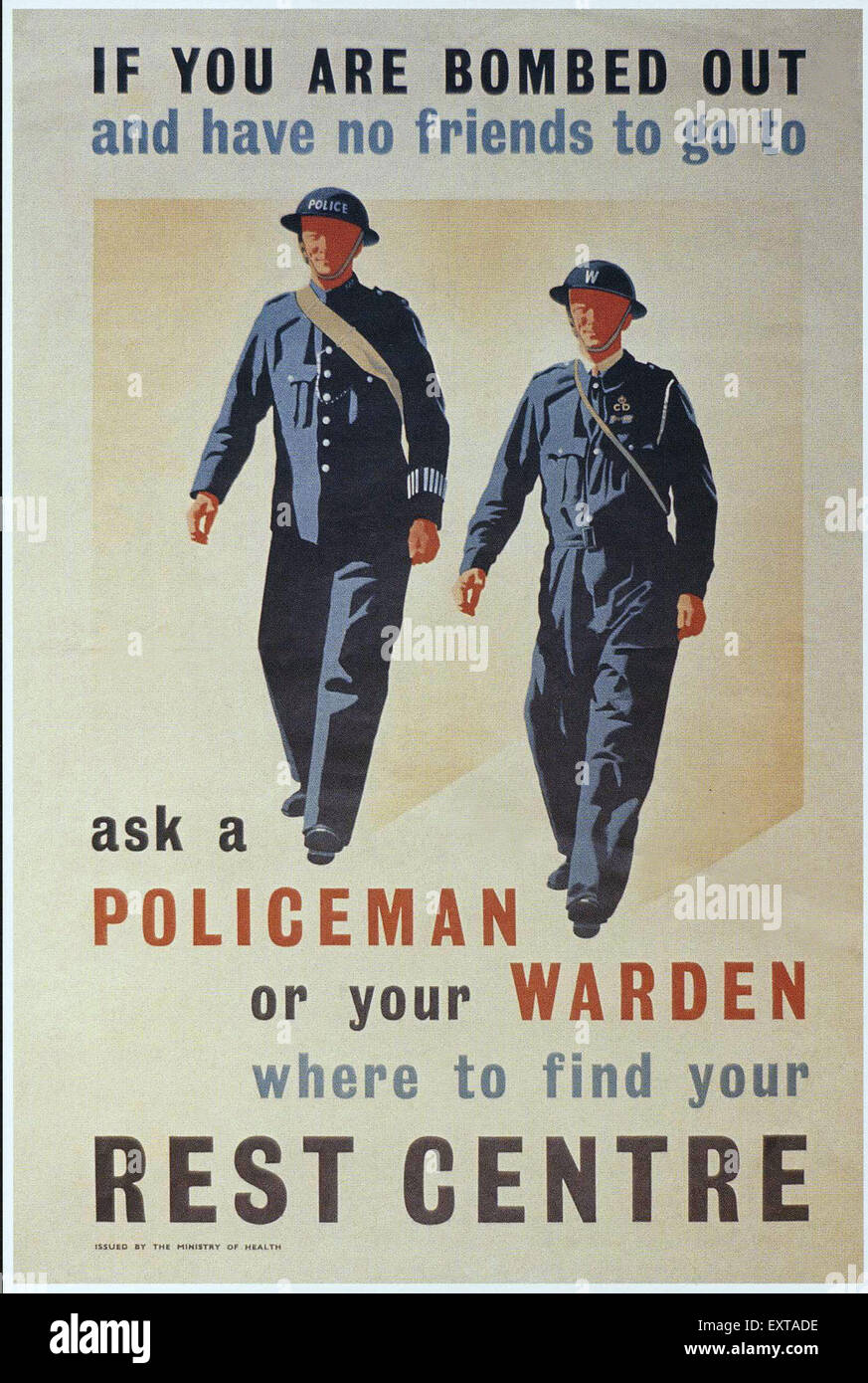 Ww2 police hi-res stock photography and images - Alamy