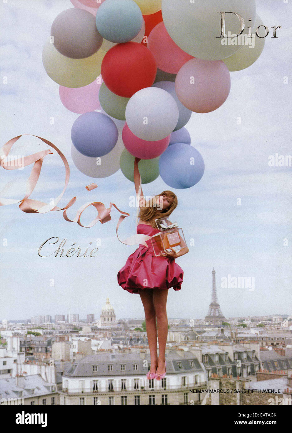 2000s UK Christian Dior Magazine Advert Stock Photo - Alamy