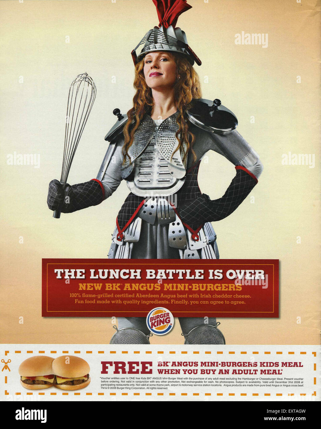 Burger King Magazine Ads