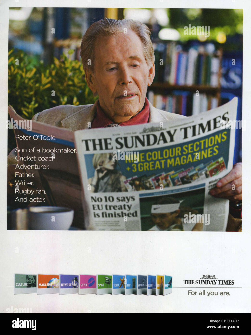 The sunday times magazine hi-res stock photography and images - Alamy
