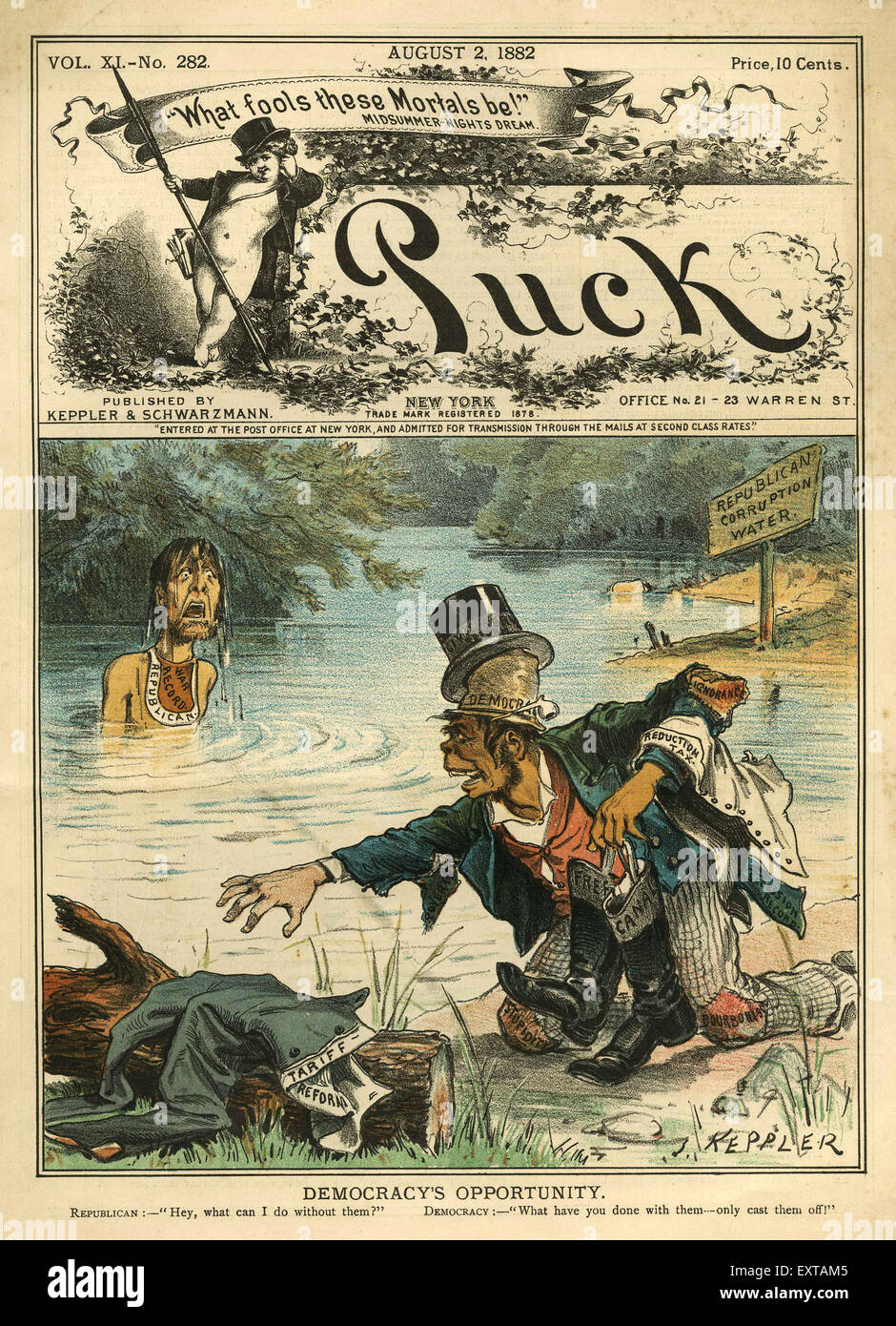 Puck magazine hi-res stock photography and images - Alamy