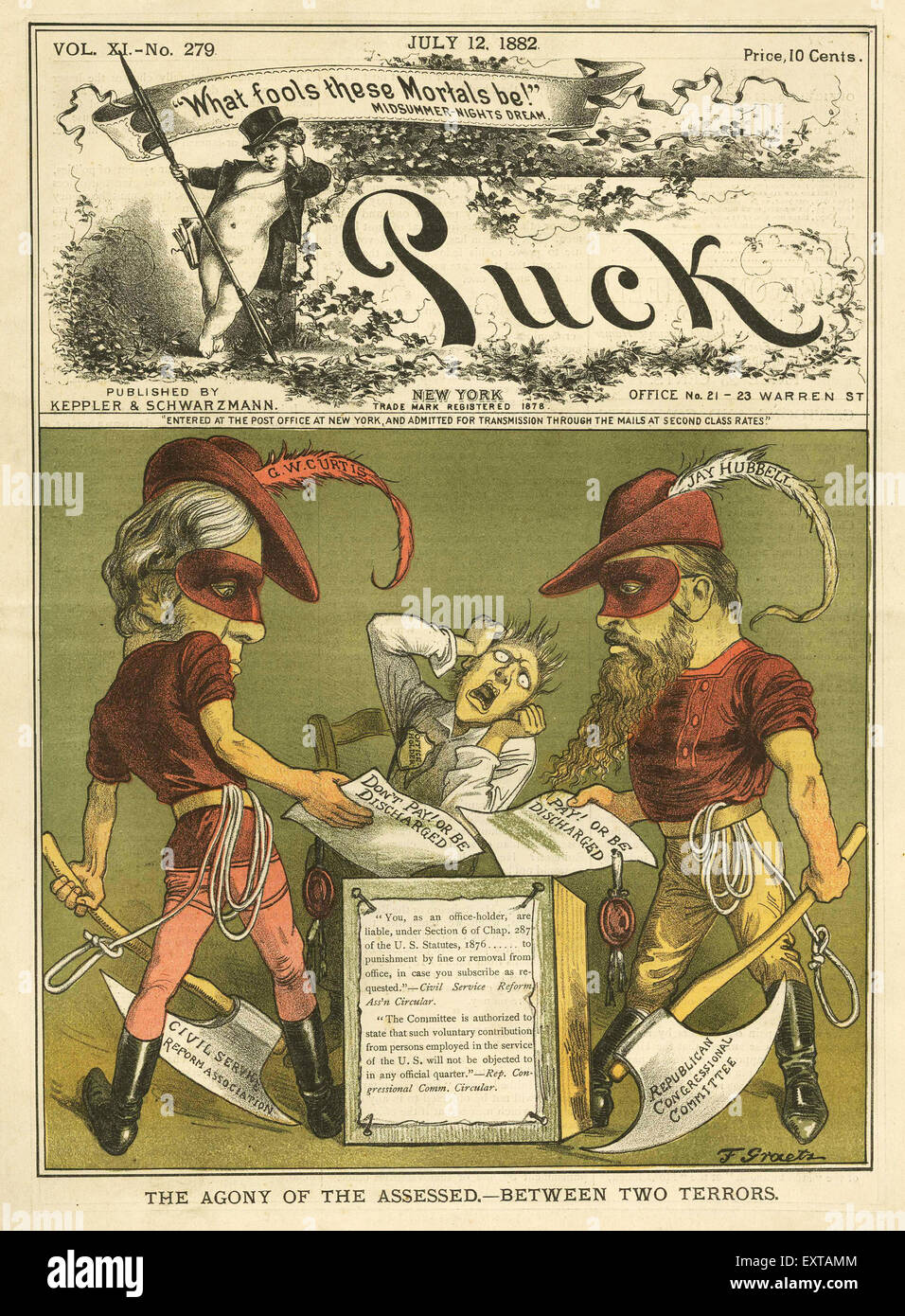 Puck magazine hi-res stock photography and images - Alamy