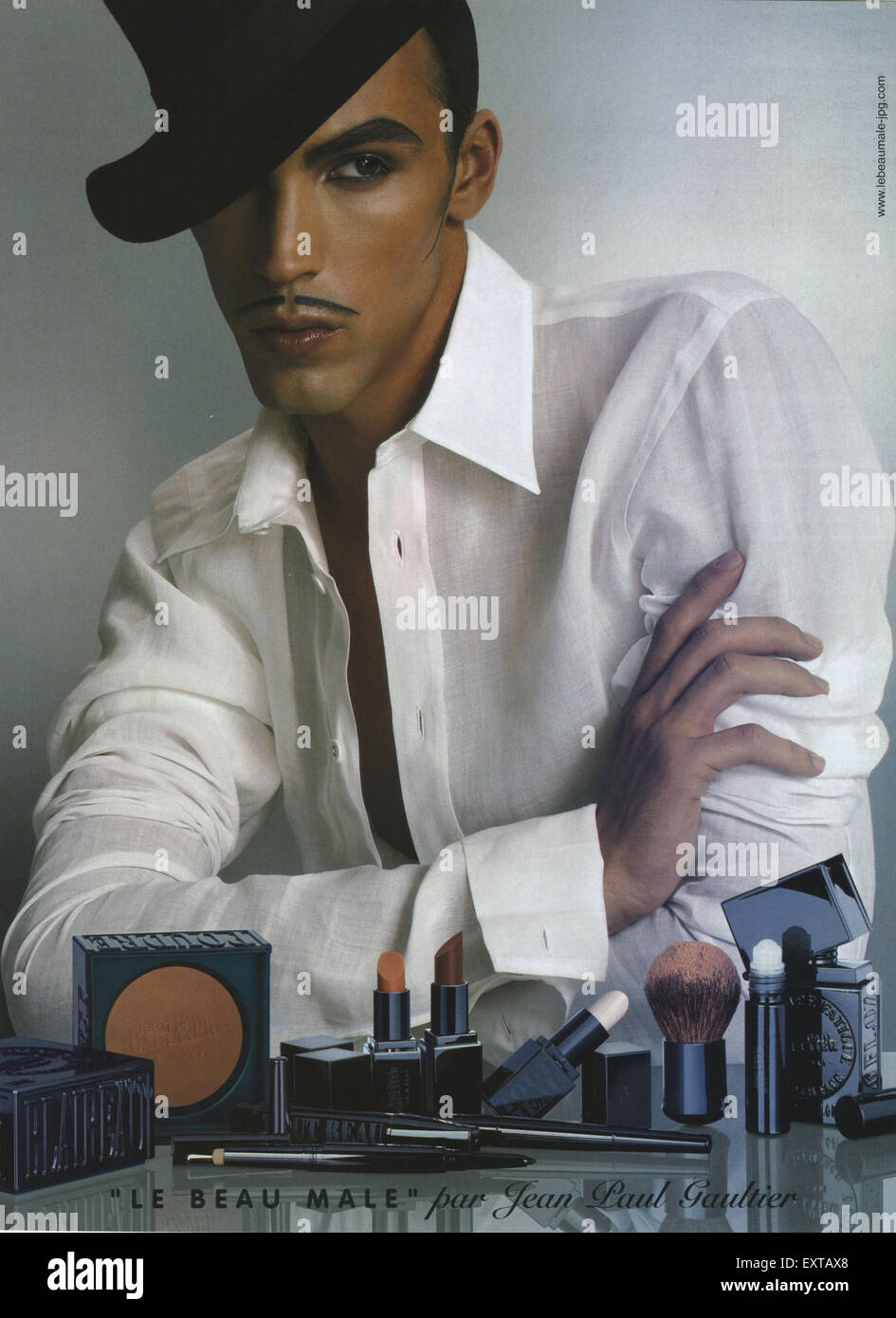 2000s UK John Paul Gaultier Magazine Advert Stock Photo - Alamy