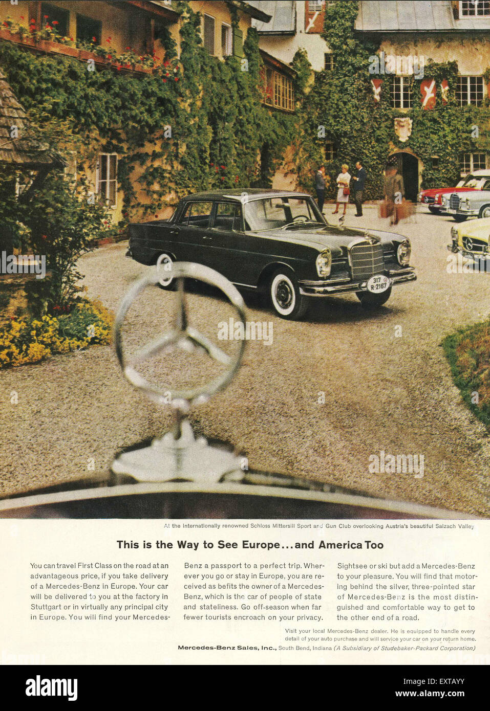 1970s uk mercedes benz magazine advert hi-res stock photography and ...