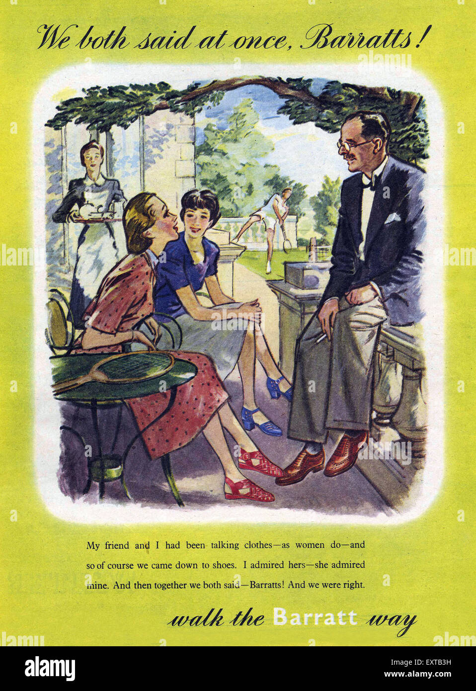 Afternoon tea advert hi-res stock photography and images - Alamy