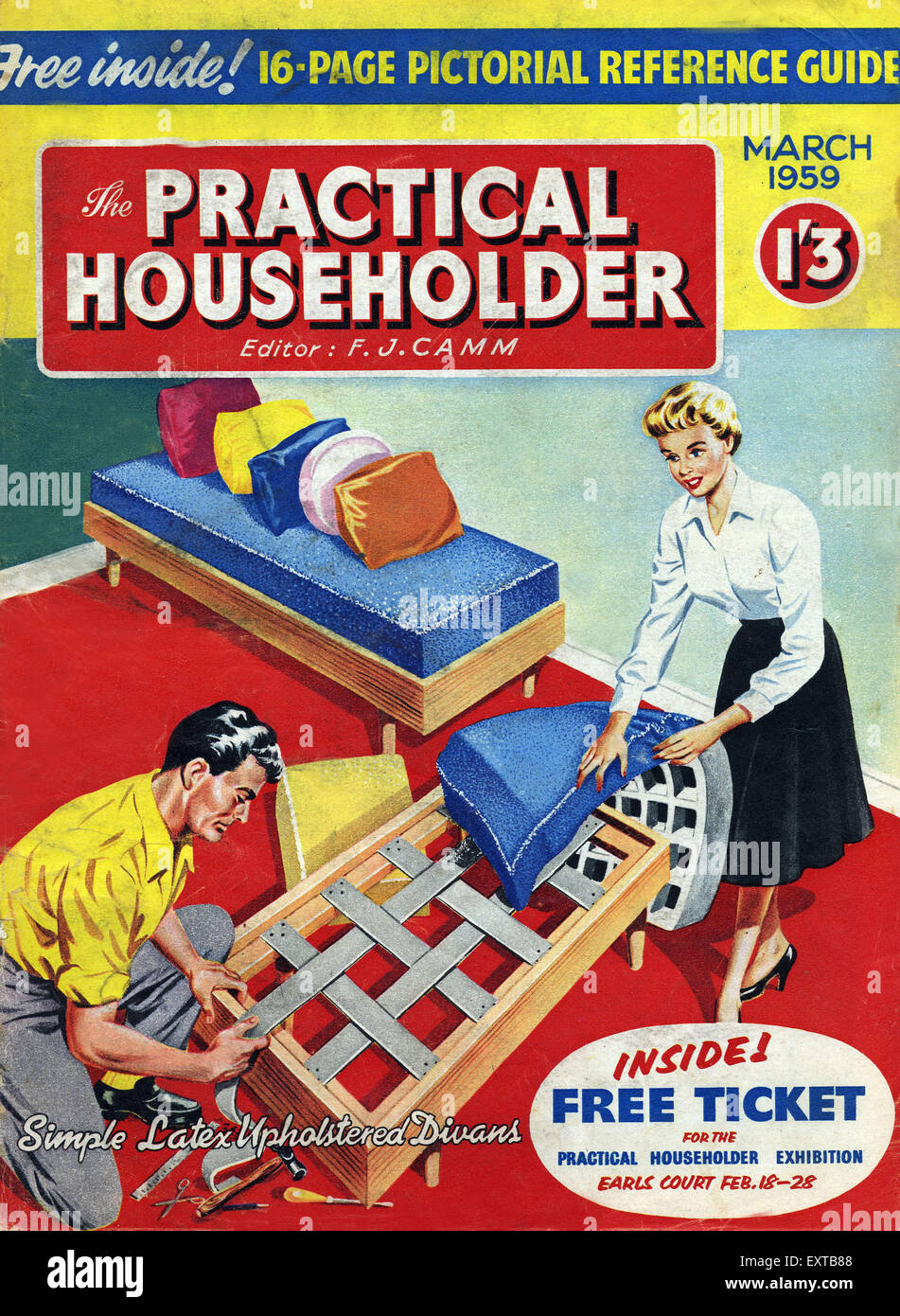 1950s uk woman magazine cover hi-res stock photography and images - Alamy
