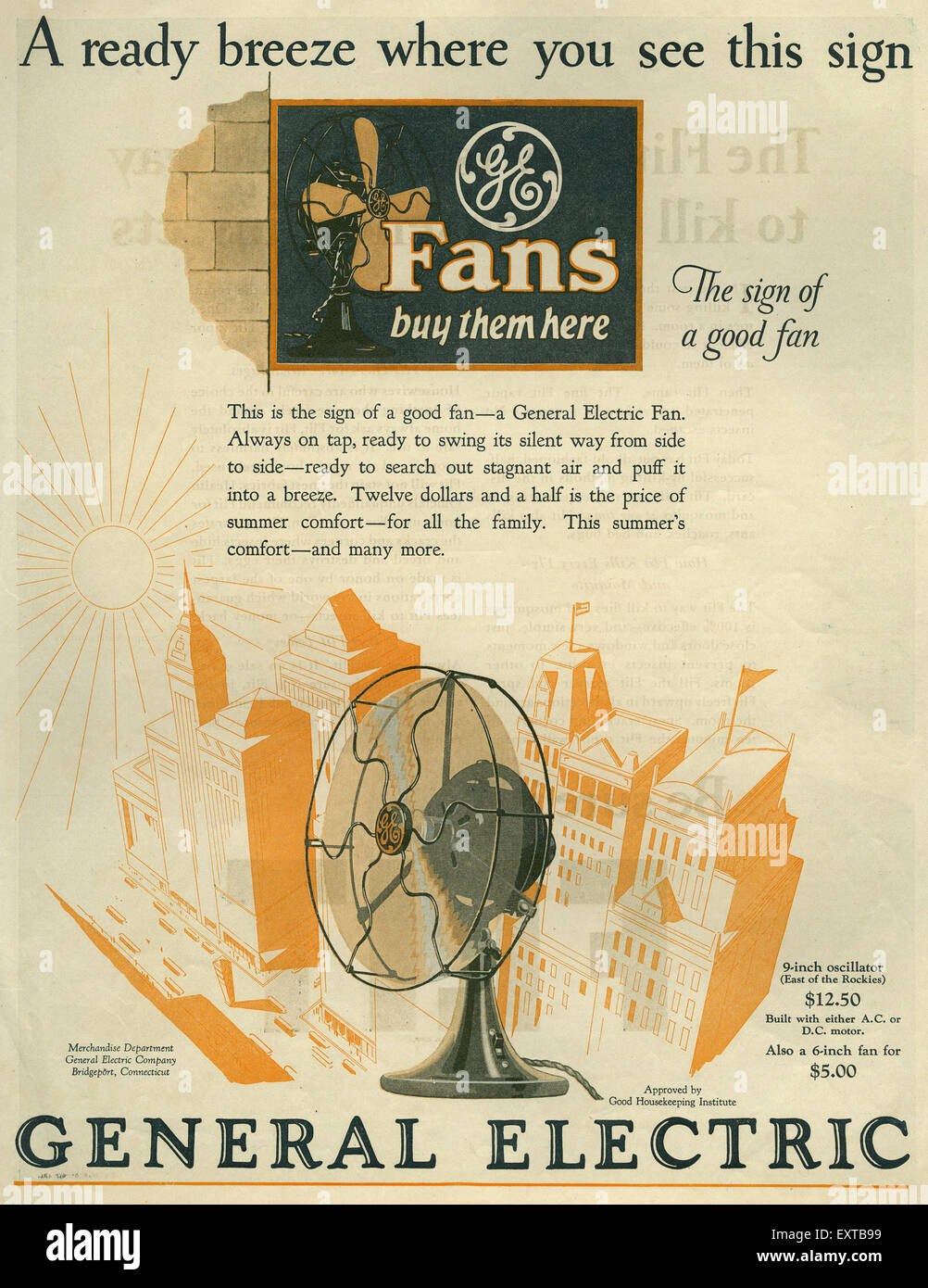 1920s usa general electric magazine hi-res stock photography and images ...