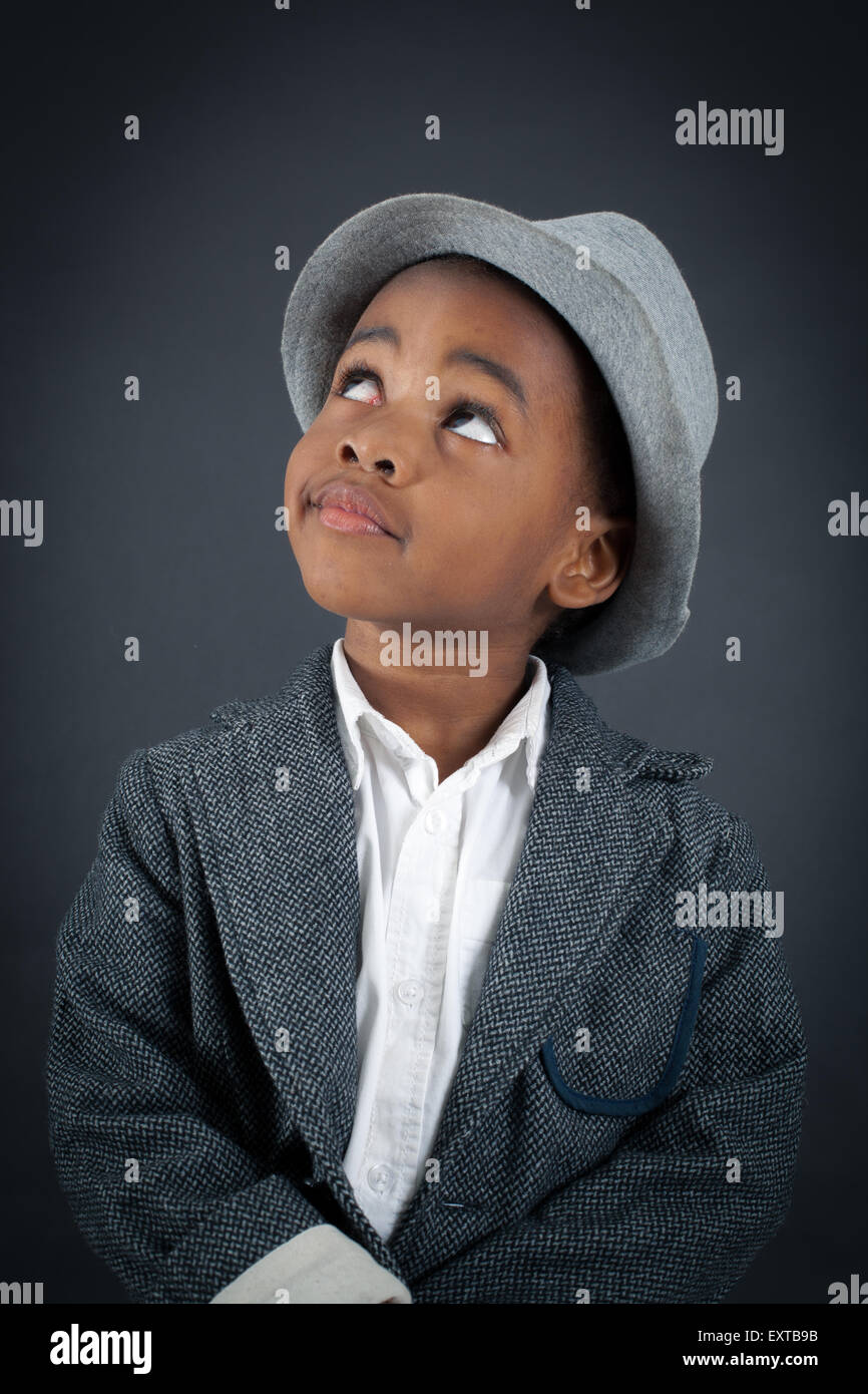 Handsome boy doing different expressions in different sets of clothes ...