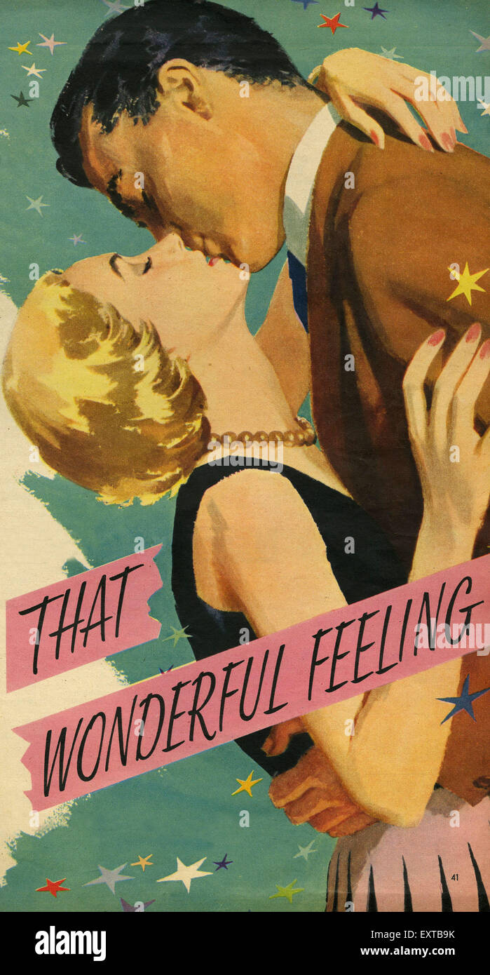 1950s uk romance magazine hi-res stock photography and images - Alamy