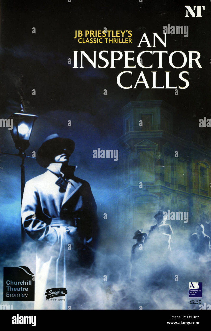 2000s UK An Inspector Calls Poster Stock Photo - Alamy