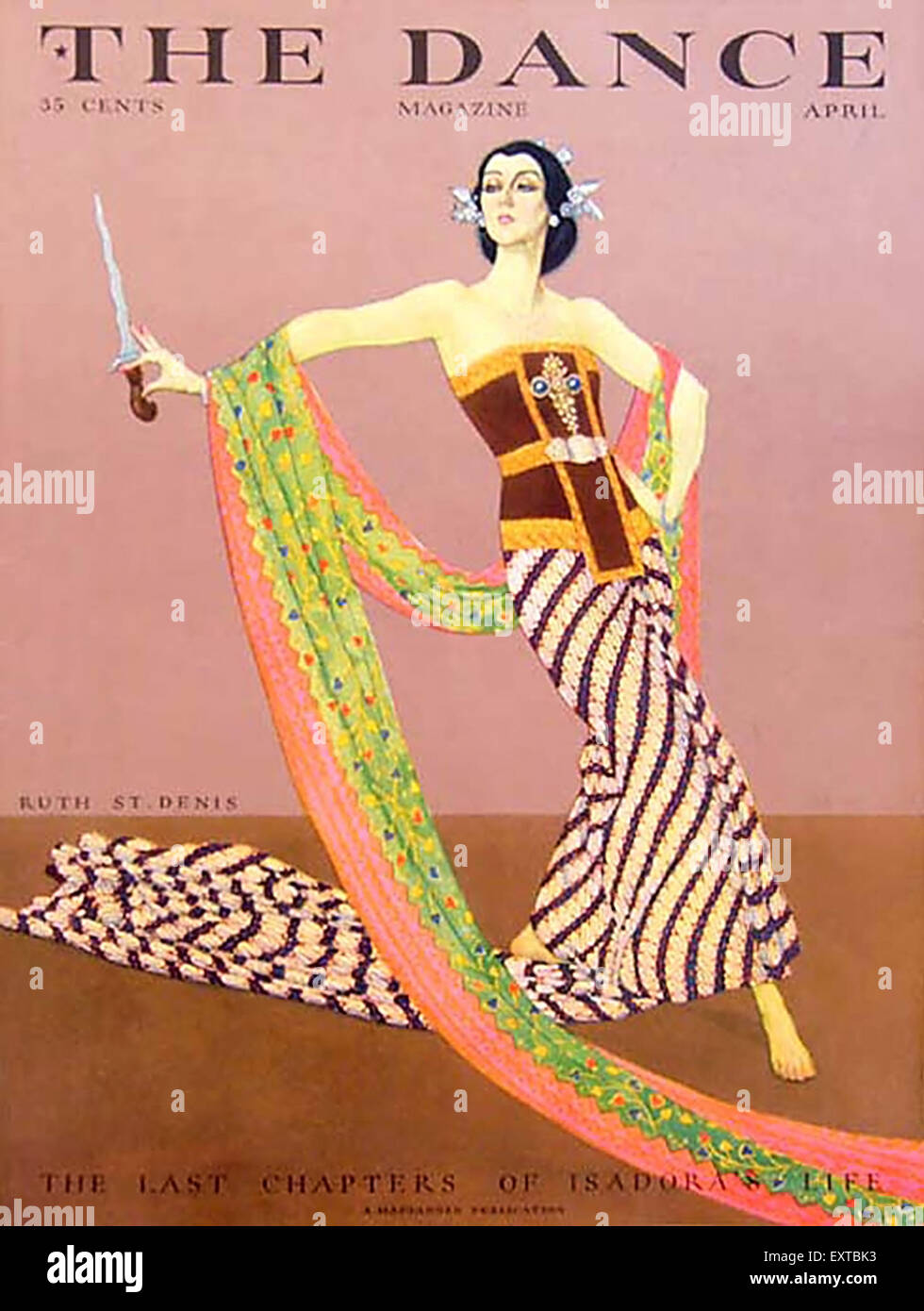 1920s USA The Dance Magazine Cover Stock Photo - Alamy