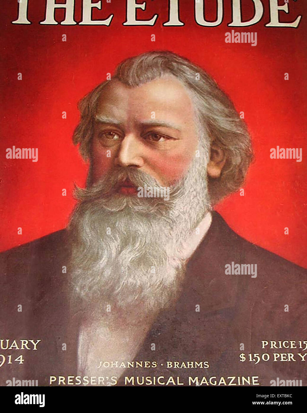 1910s USA The Etude Magazine Cover Stock Photo - Alamy