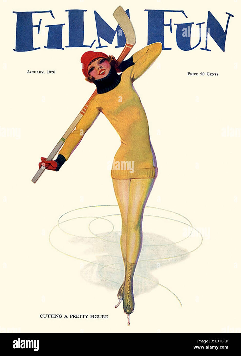 1920s USA Film Fun Magazine Cover Stock Photo - Alamy