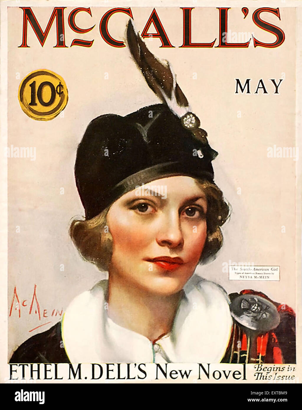 1920s USA McCall's Magazine Cover Stock Photo - Alamy