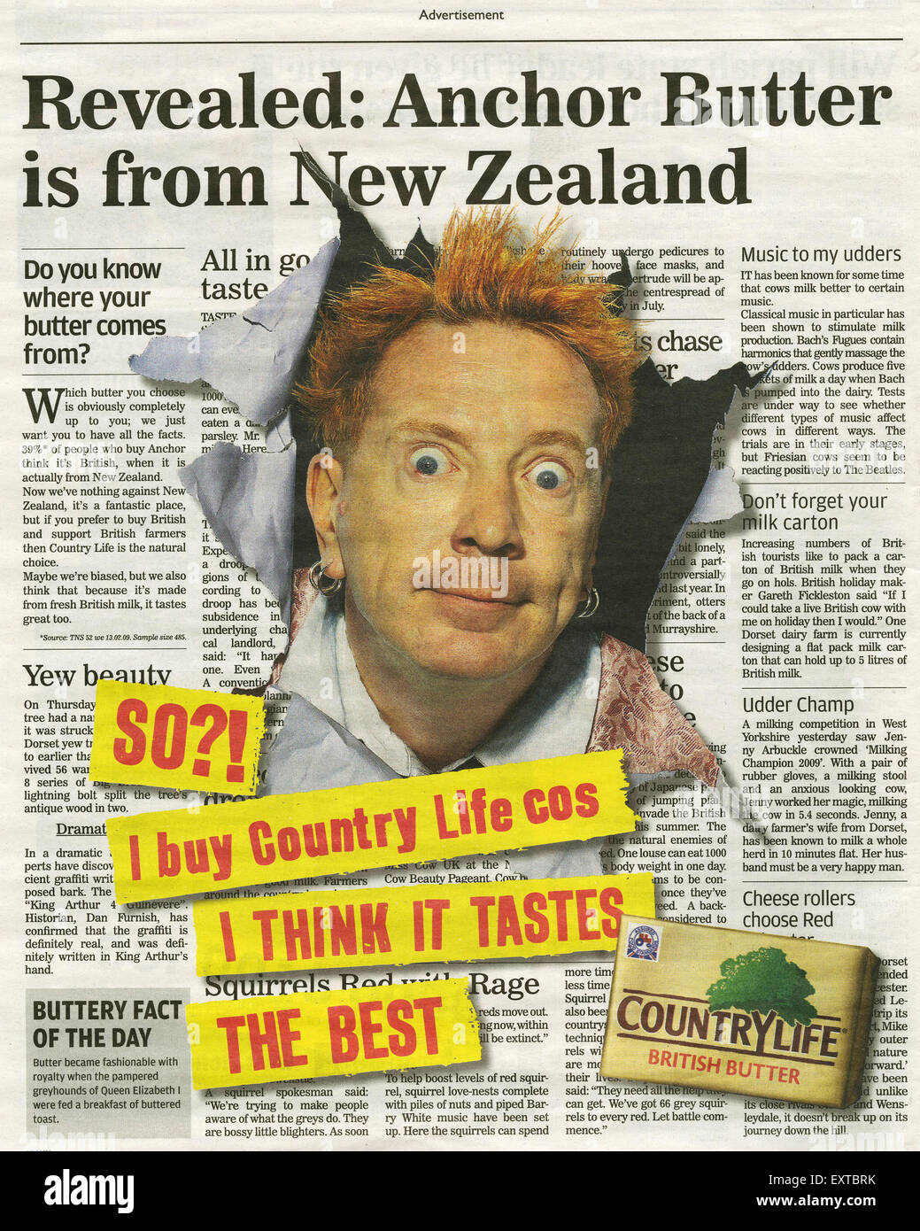 2000s UK Country Life Newspaper Advert Stock Photo - Alamy