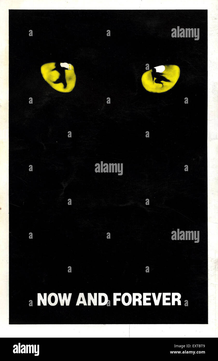 Cats poster broadway hi-res stock photography and images - Alamy