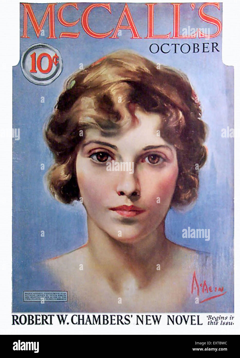 1920s USA McCall's Magazine Cover Stock Photo - Alamy