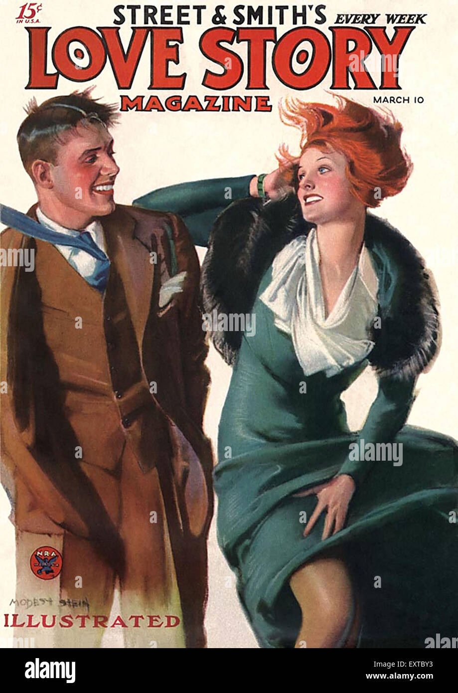 1930s usa love romance magazine hi-res stock photography and images - Alamy