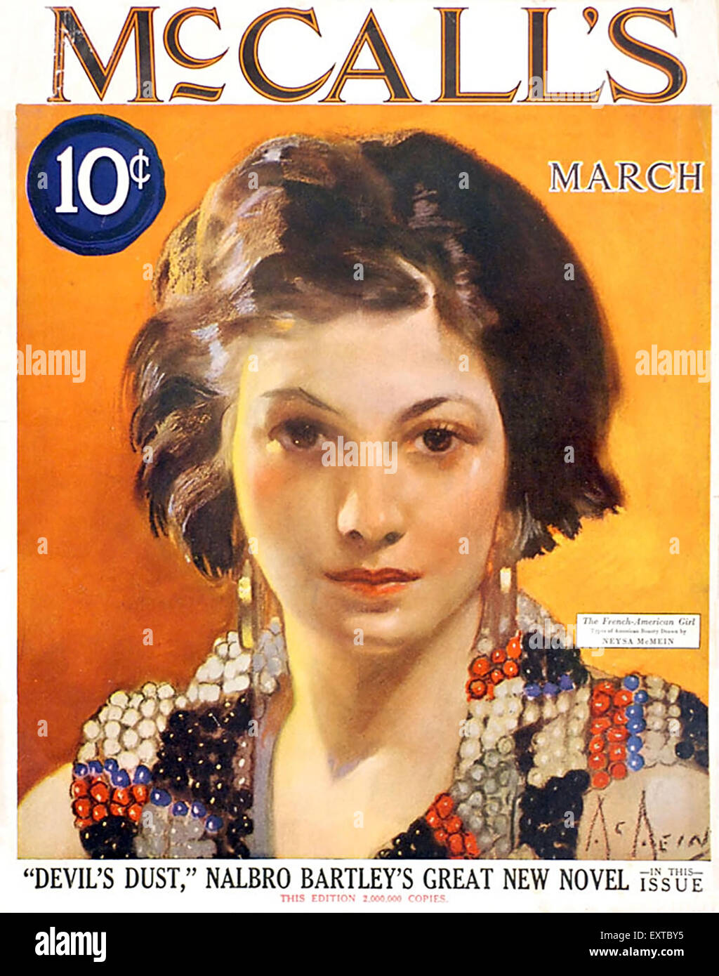 1920s USA McCall's Magazine Cover Stock Photo - Alamy