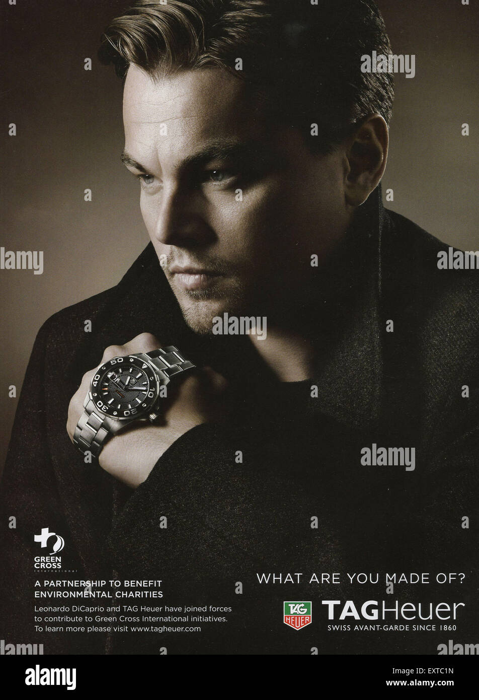 2000s UK Tag Heuer Magazine Advert Stock Photo - Alamy