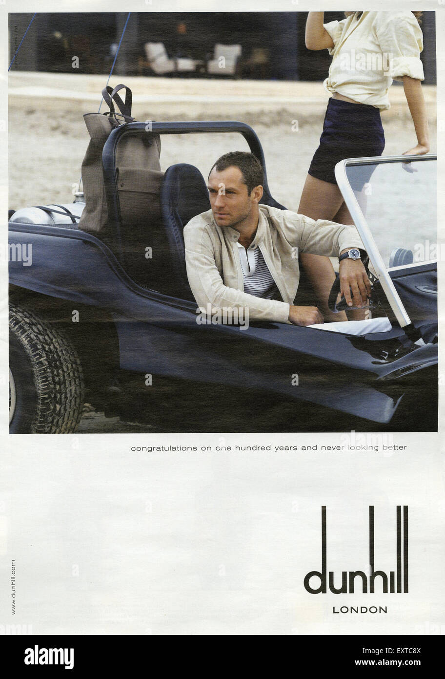 2000s UK Dunhill Newspaper Advert Stock Photo - Alamy