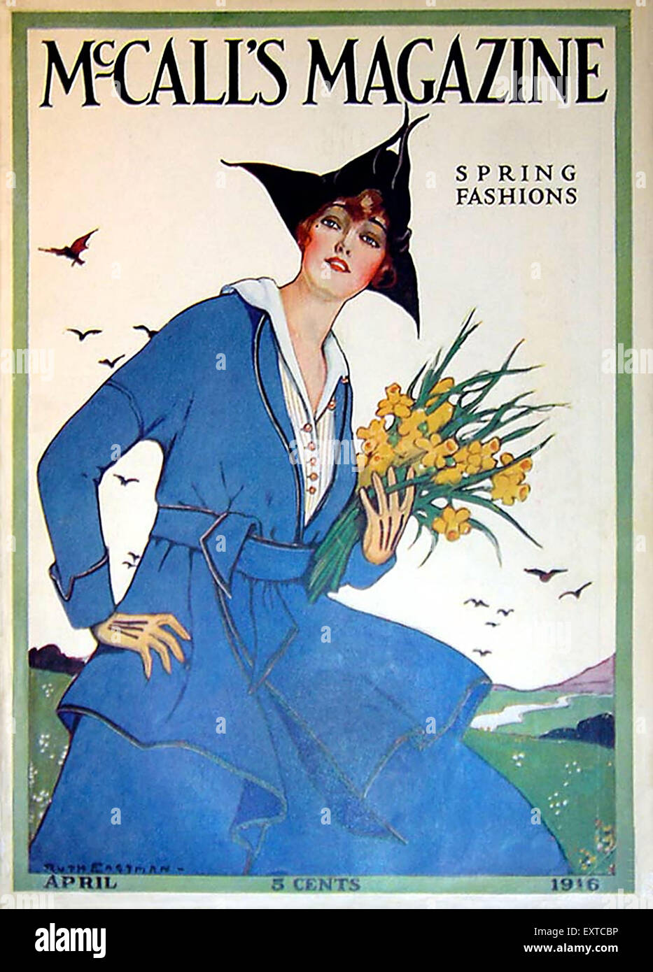 1910s USA McCall's Magazine Cover Stock Photo - Alamy