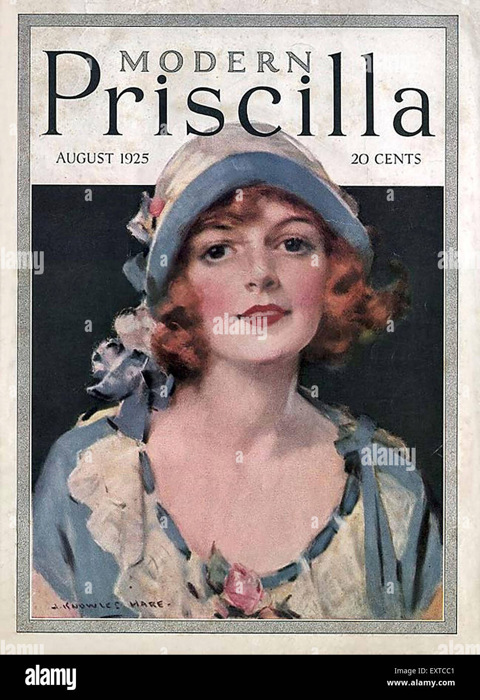 1920s USA Modern Priscilla Magazine Cover Stock Photo - Alamy