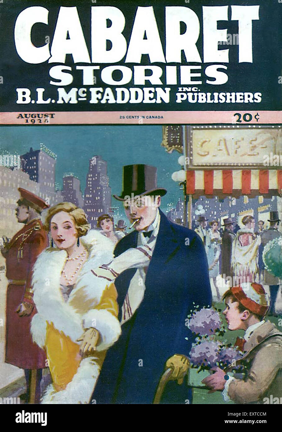 1920s usa stories magazine cover hi-res stock photography and images ...