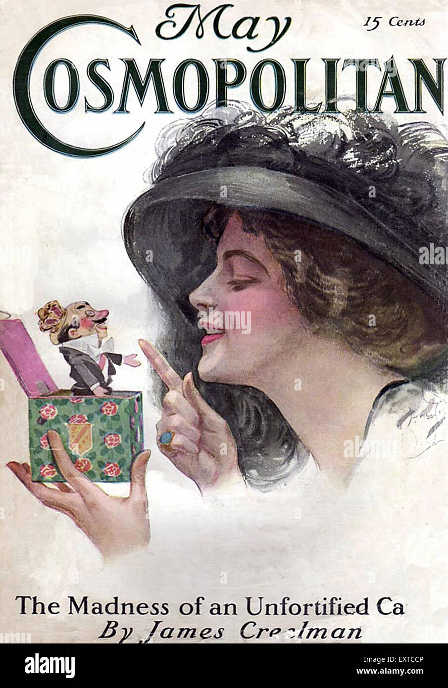 1910s USA Cosmopolitan Magazine Cover Stock Photo - Alamy