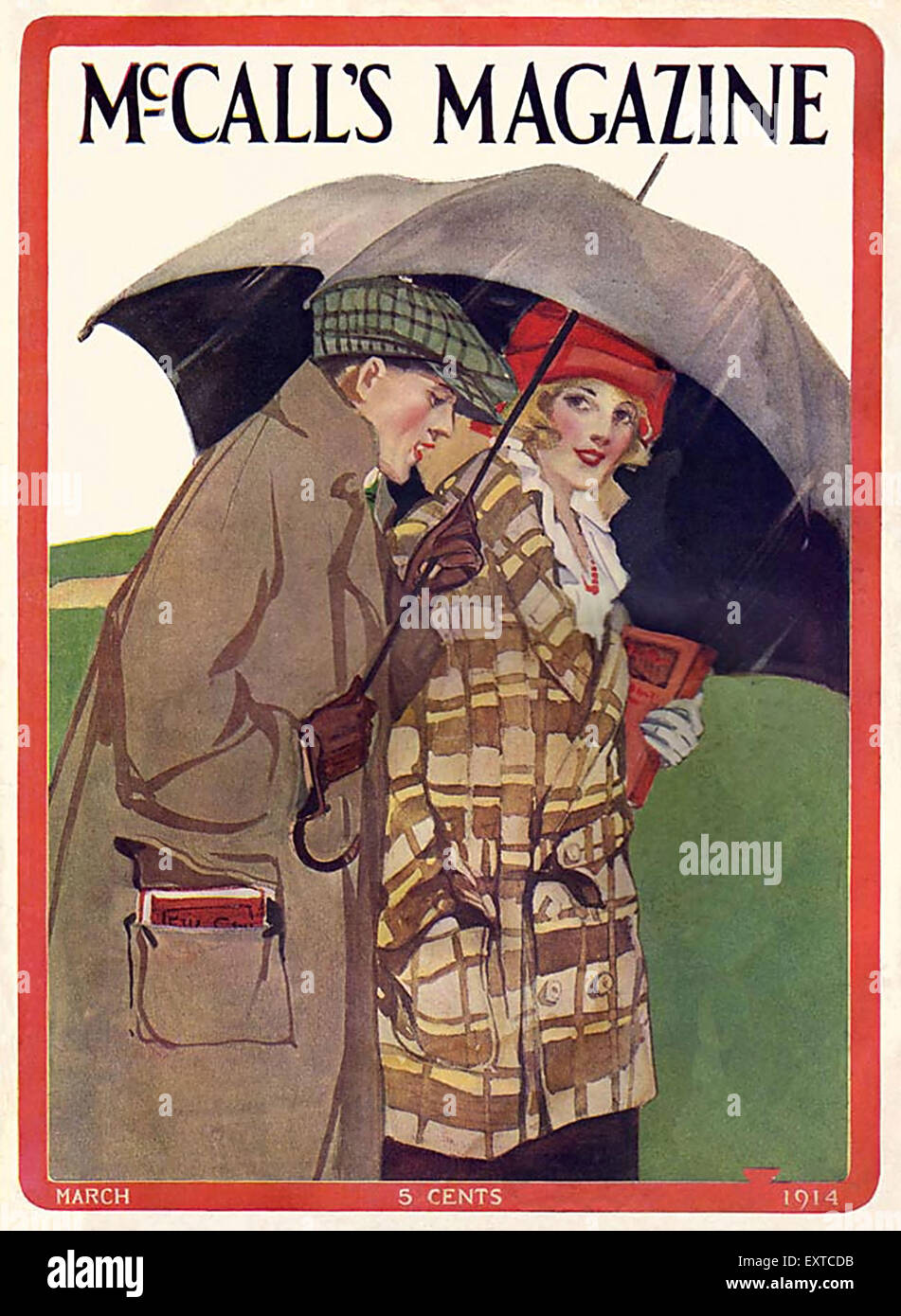 1910s USA McCall's Magazine Cover Stock Photo - Alamy