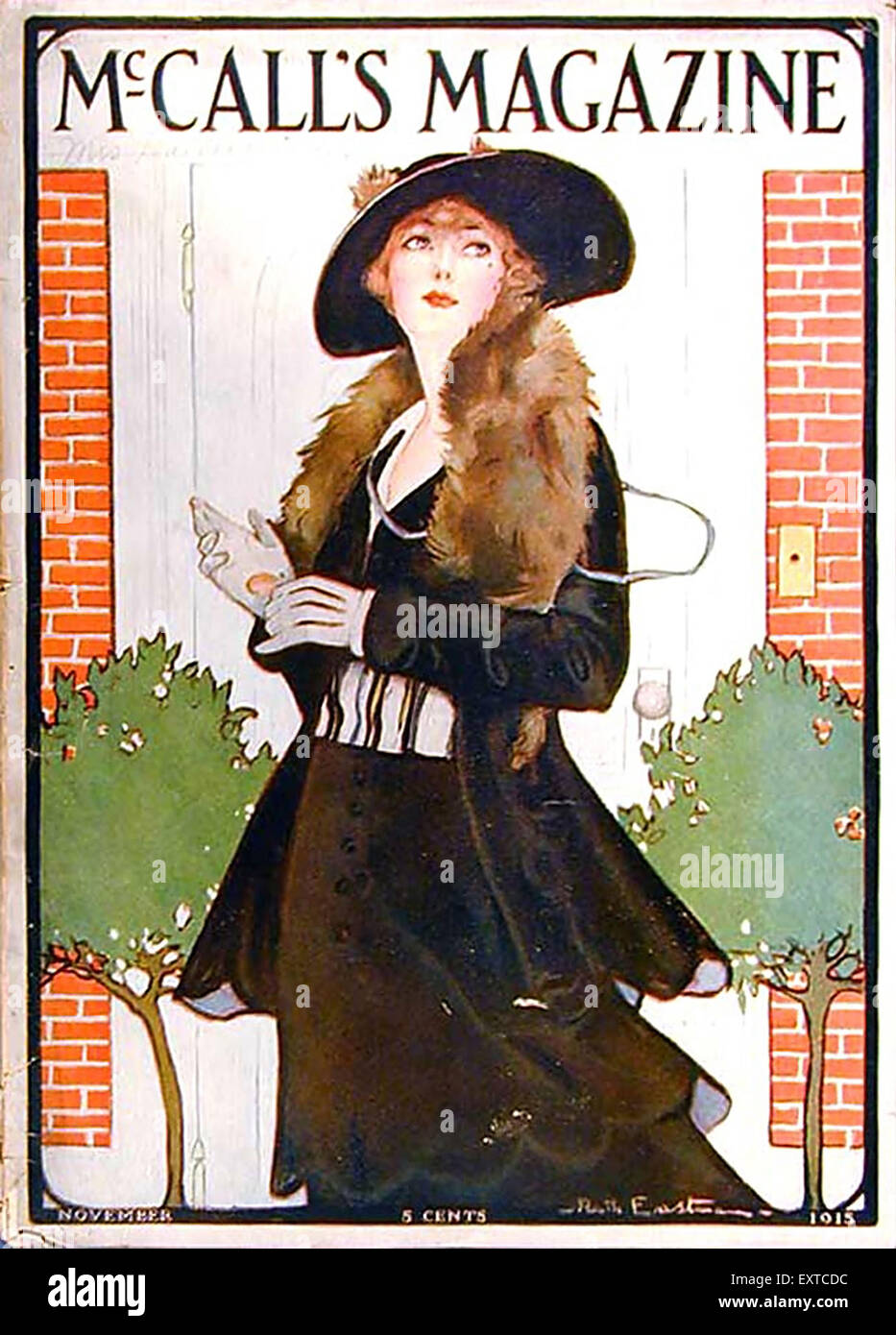 1910s USA McCall's Magazine Cover Stock Photo - Alamy