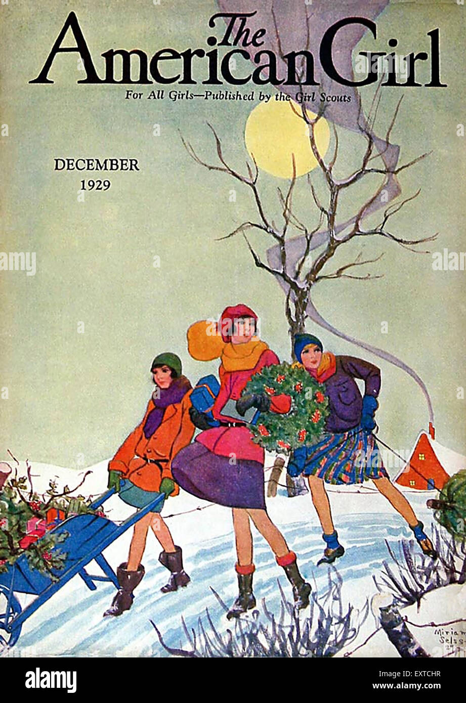 1920s girls winter hi-res stock photography and images - Alamy