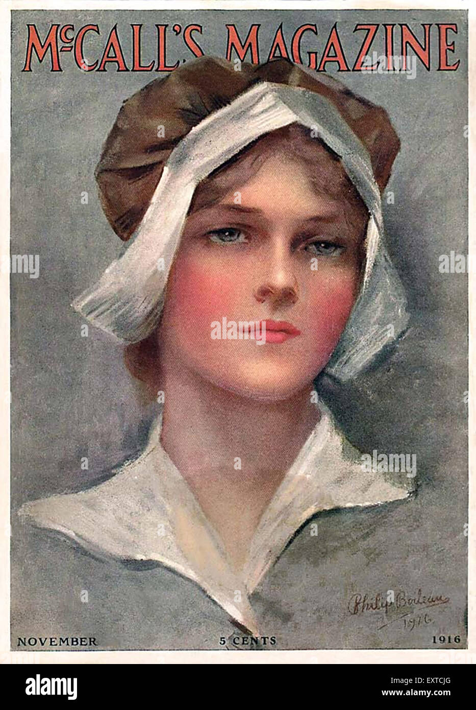 1910s USA McCall's Magazine Cover Stock Photo - Alamy