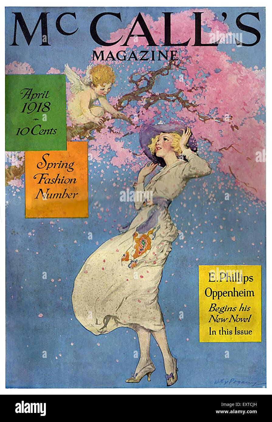 1910s USA McCall's Magazine Cover Stock Photo - Alamy
