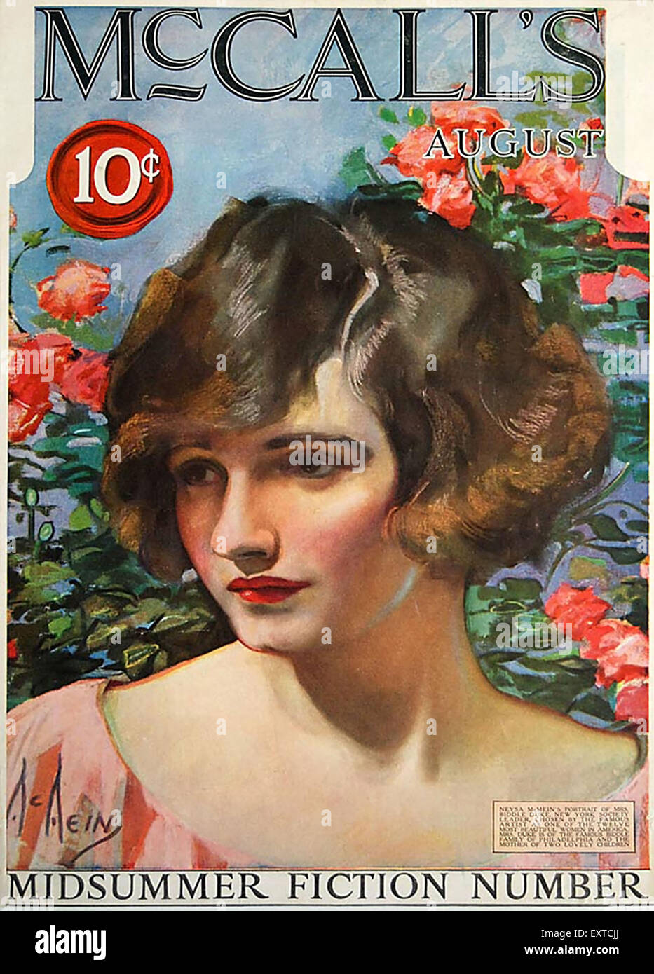 1920s USA McCall's Magazine Cover Stock Photo - Alamy