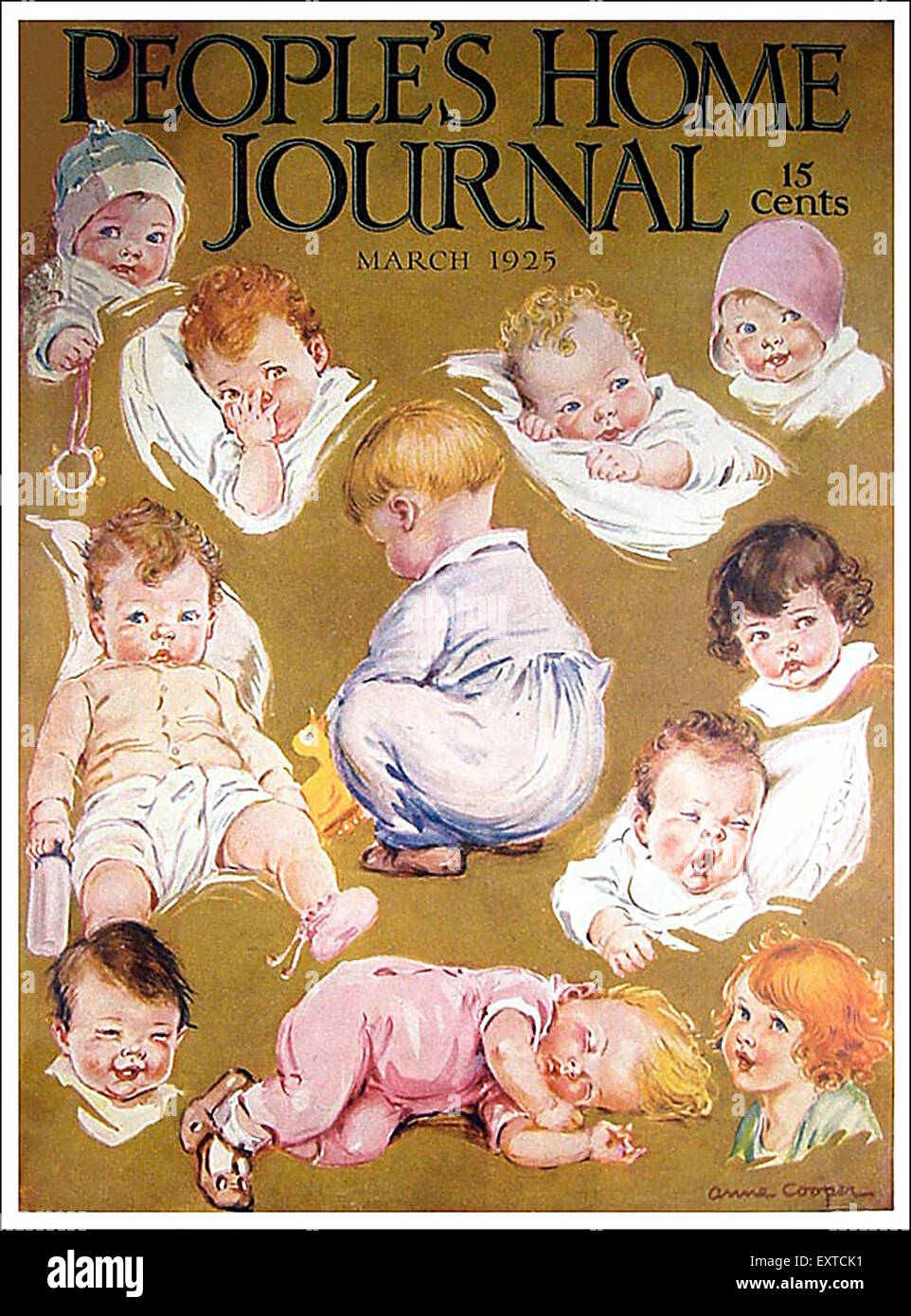 1920s USA People's Home Journal Magazine Cover Stock Photo - Alamy