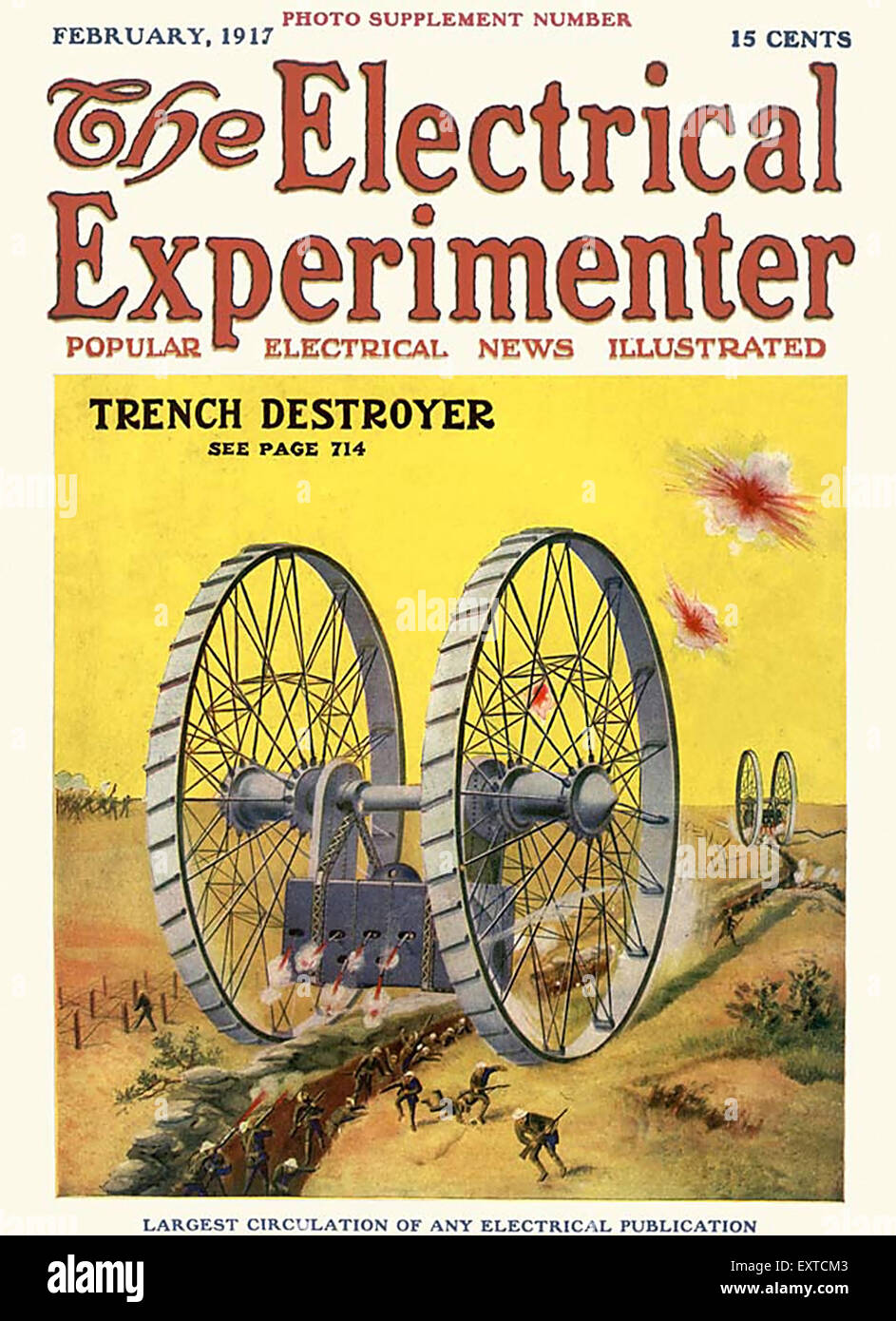 The electrical experimenter magazine hi-res stock photography and ...