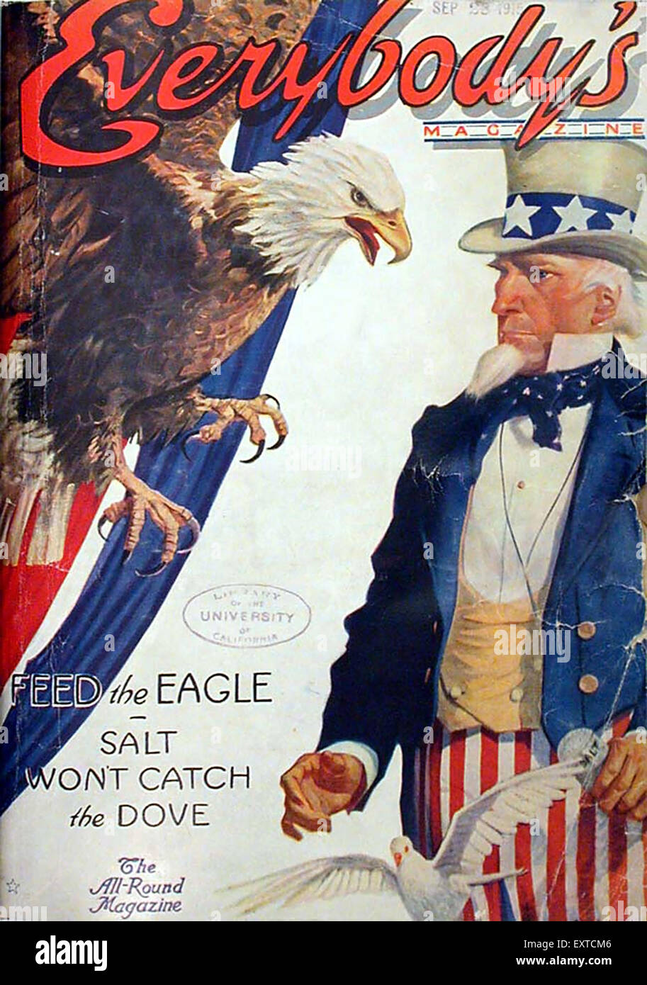 1910s USA Everybody's Magazine Cover Stock Photo - Alamy