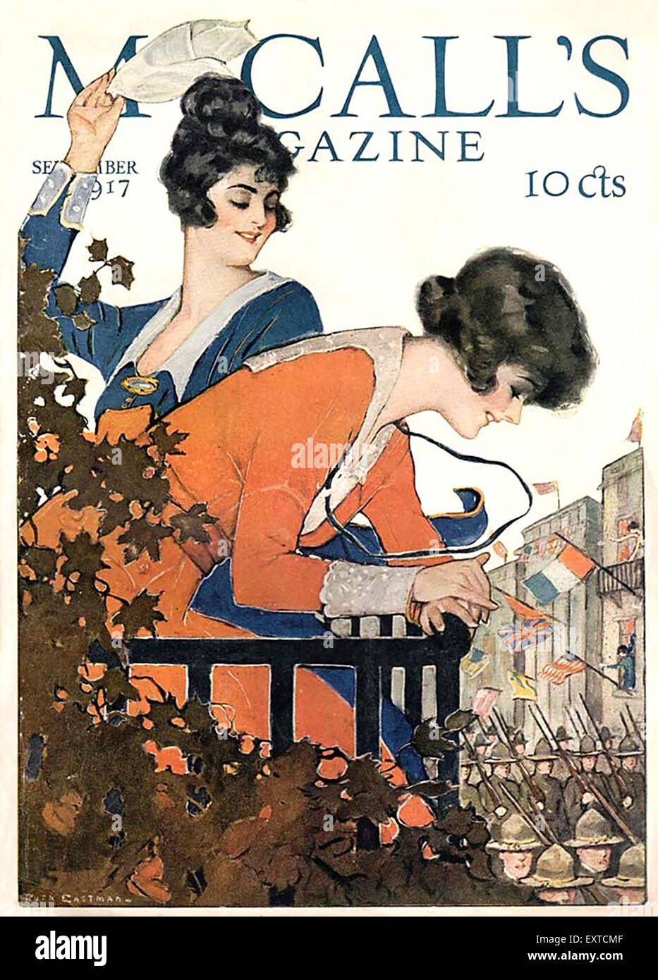 1910s USA McCall's Magazine Cover Stock Photo - Alamy